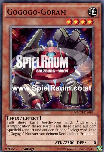Gogogo-Goram: Yu-Gi-Oh! Karte kaufen - SpielRaum