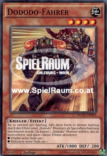 Dododo-Fahrer: Yu-Gi-Oh! Karte kaufen - SpielRaum