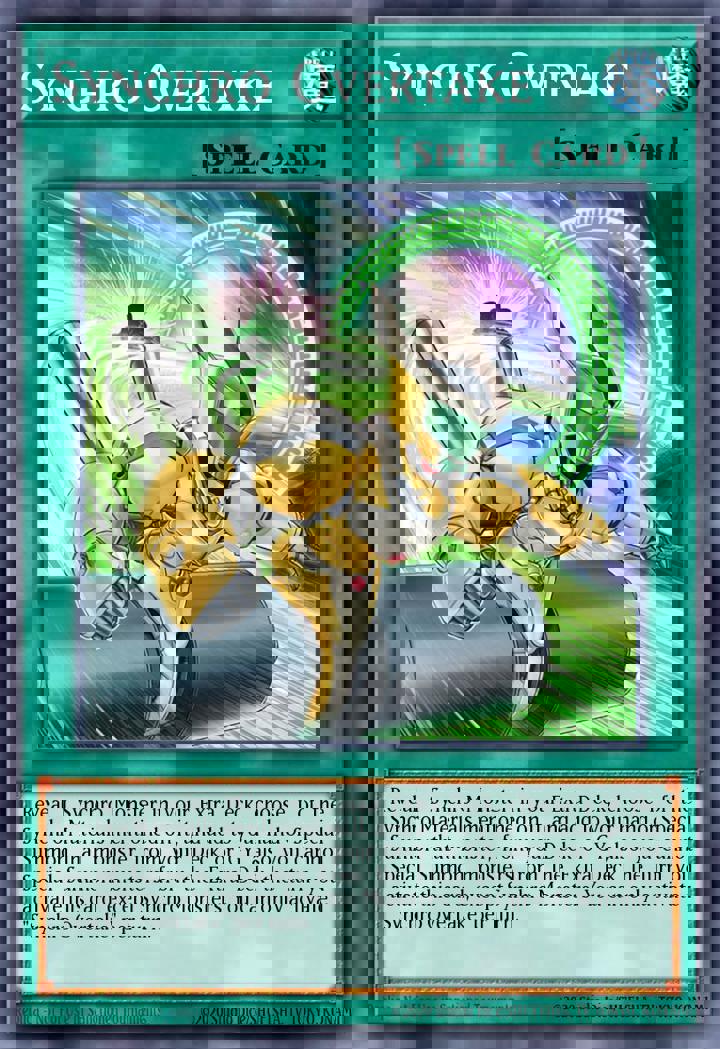 Synchro-Überholen: Yu-Gi-Oh! Karte kaufen - SpielRaum