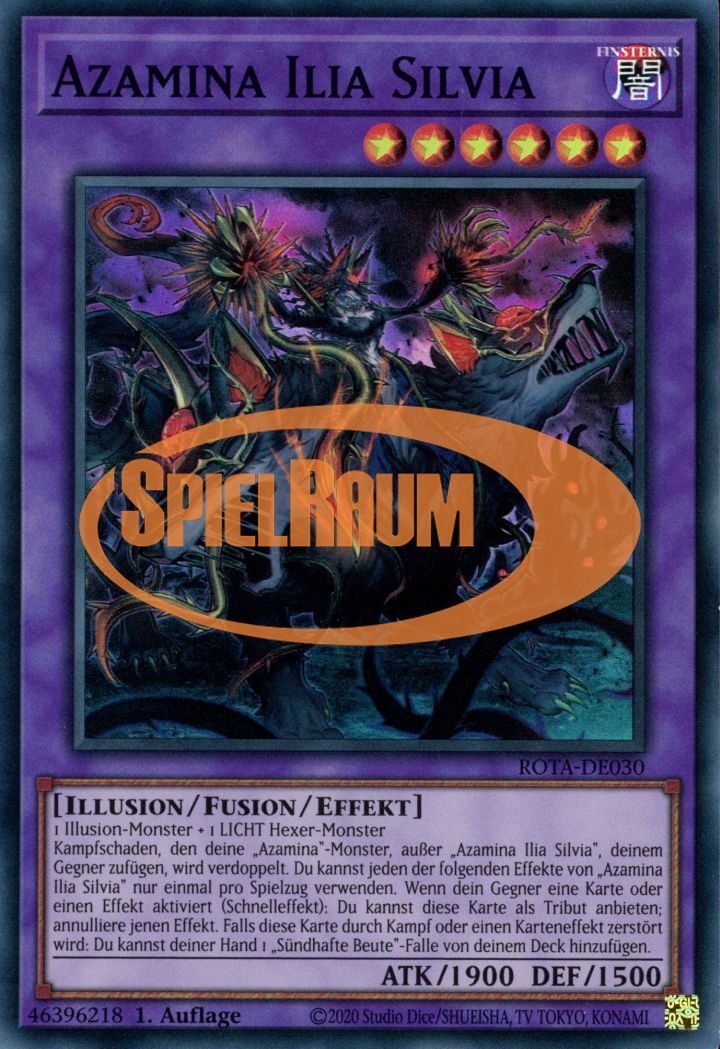Azamina Ilia Silvia: Yu-Gi-Oh! Karte kaufen - SpielRaum