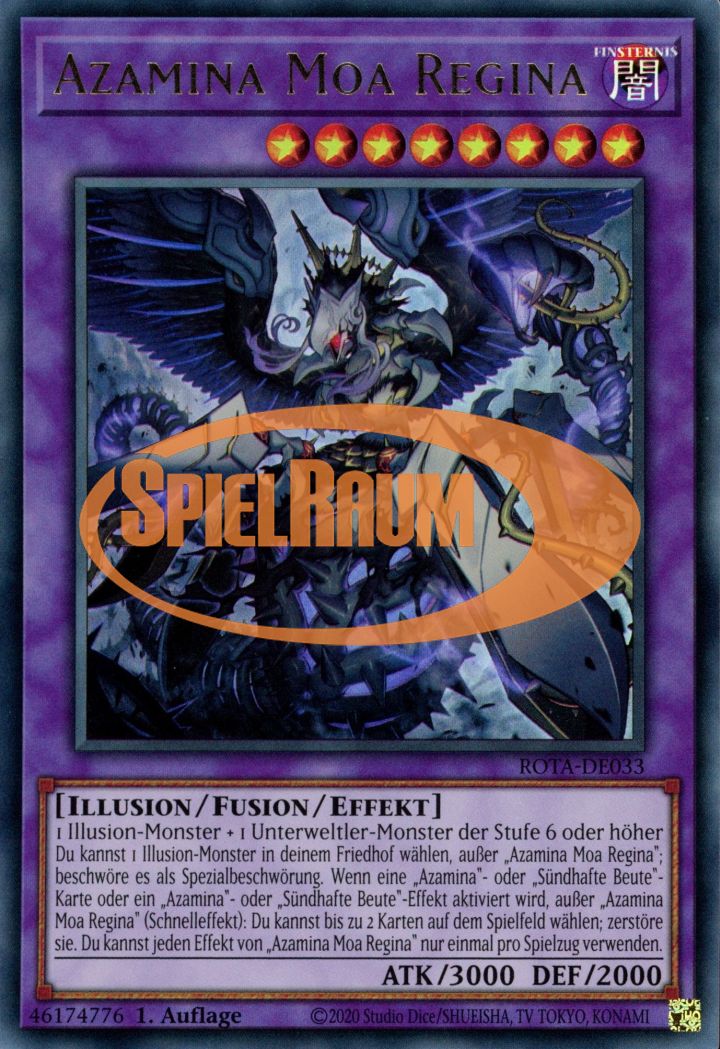 Azamina Moa Regina: Yu-Gi-Oh! Karte kaufen - SpielRaum