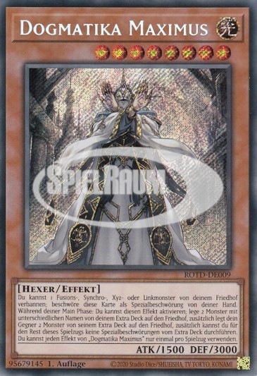 Dogmatika Maximus: Yu-Gi-Oh! Einzelkarte kaufen - SpielRaum