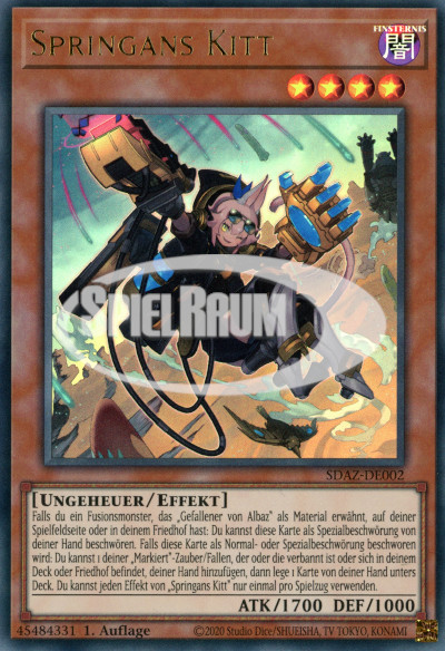 Springans Kitt: Yu-Gi-Oh! Einzelkarte kaufen - SpielRaum