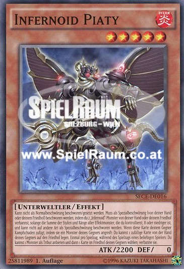 Infernoid Piaty: Yu-Gi-Oh! Einzelkarte kaufen - SpielRaum