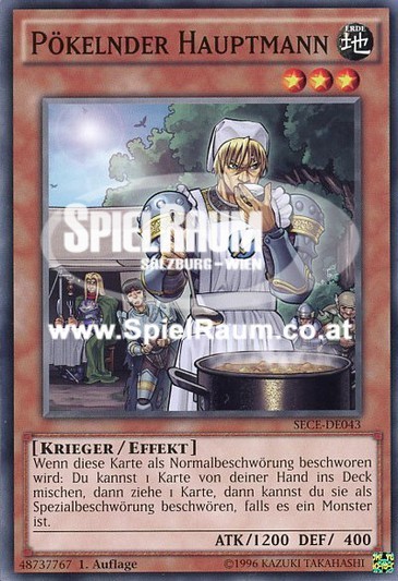 Pökelnder Hauptmann: Yu-Gi-Oh! Karte kaufen - SpielRaum
