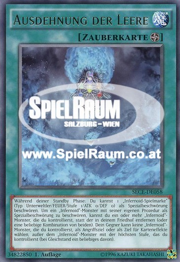 Ausdehnung der Leere: Yu-Gi-Oh! Karte kaufen - SpielRaum