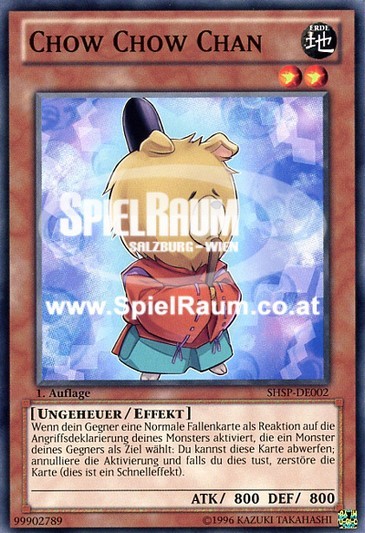 Chow Chow Chan: Yu-Gi-Oh! Karte kaufen - SpielRaum