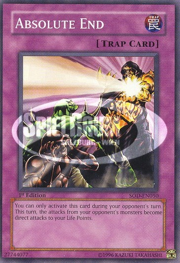 Absolutes Ende: Yu-Gi-Oh! Einzelkarte kaufen - SpielRaum