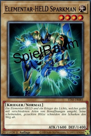 Elementar-HELD Sparkman: Yu-Gi-Oh! Karte kaufen - SpielRaum