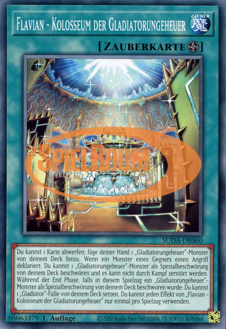 Flavian - Colosseum of the Gladiator Beasts: Yu-Gi-Oh! Karte kaufen - SpielRaum