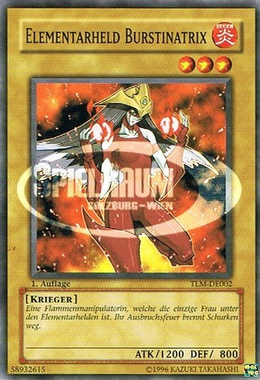 Elementar-HELD Burstinatrix: Yu-Gi-Oh! Karte kaufen - SpielRaum